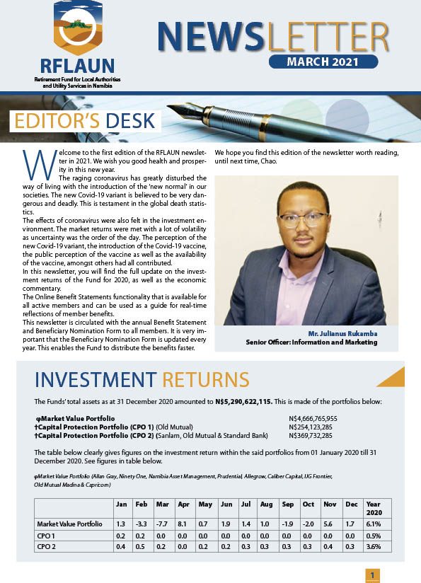 Newsletters – RFLAUN