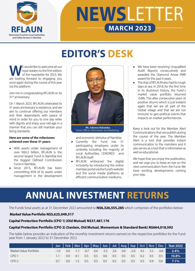 Newsletters – RFLAUN